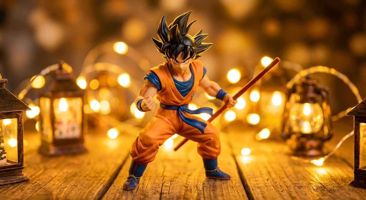 Après le succès de l'anime Daima, cette figurine de "Goku Mini" voit ...