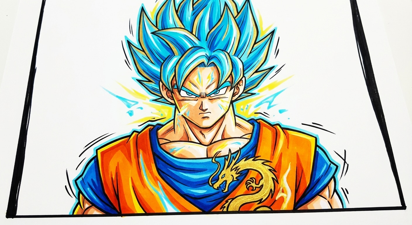 Akira Toriyama l’avait validé lui-même, découvrez le croquis très rare ...