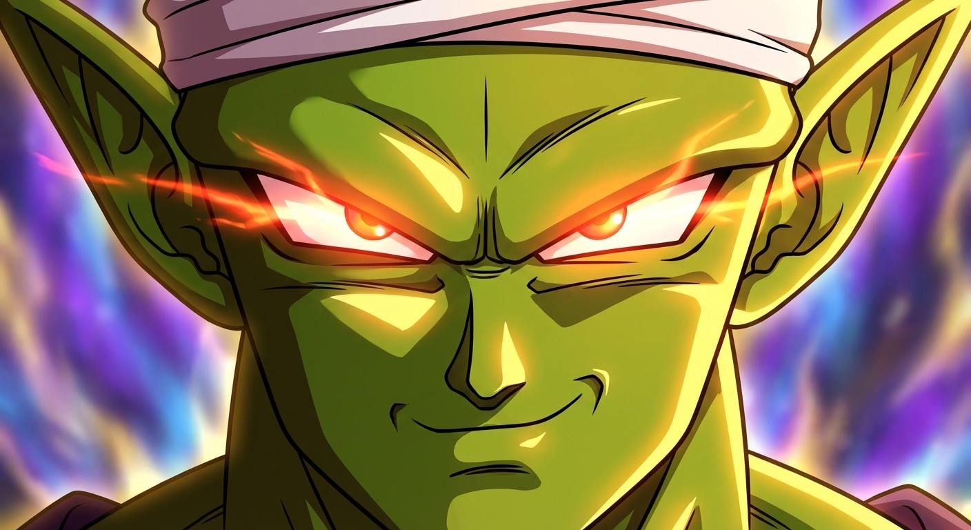 Ce n’est pas un bug d’animation, le secret des yeux rouges de Piccolo ...